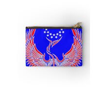 "Defiant Phoenix Symbol in Red White and Blue" by Tzsycho | Redbubble