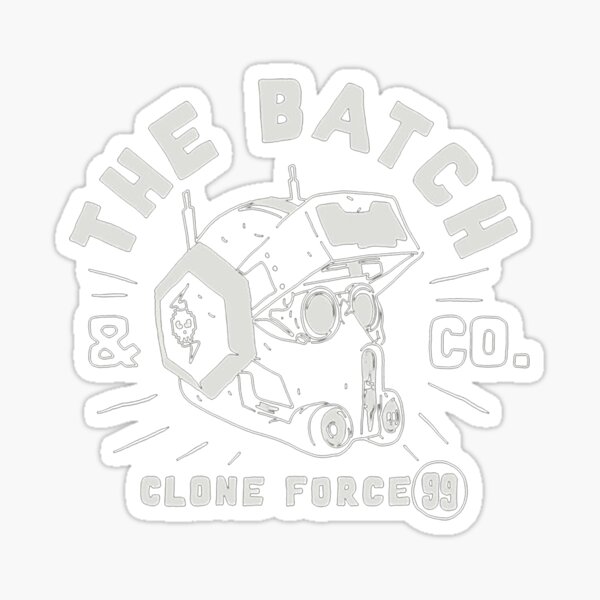"The Bad Batch" Sticker for Sale by paulawiggin | Redbubble