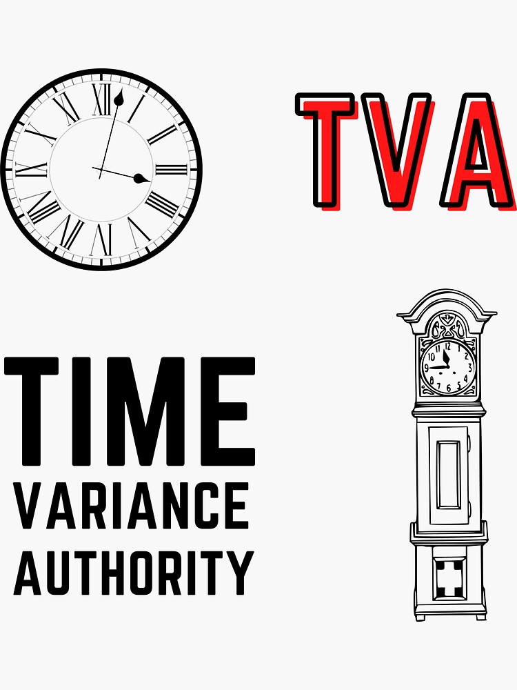 "Time Variance Authority" Sticker for Sale by GANDHImathi | Redbubble