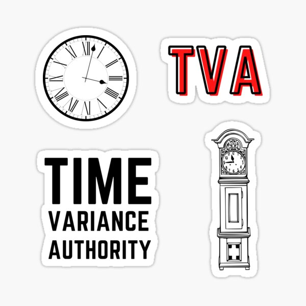 "Time Variance Authority" Sticker for Sale by GANDHImathi | Redbubble