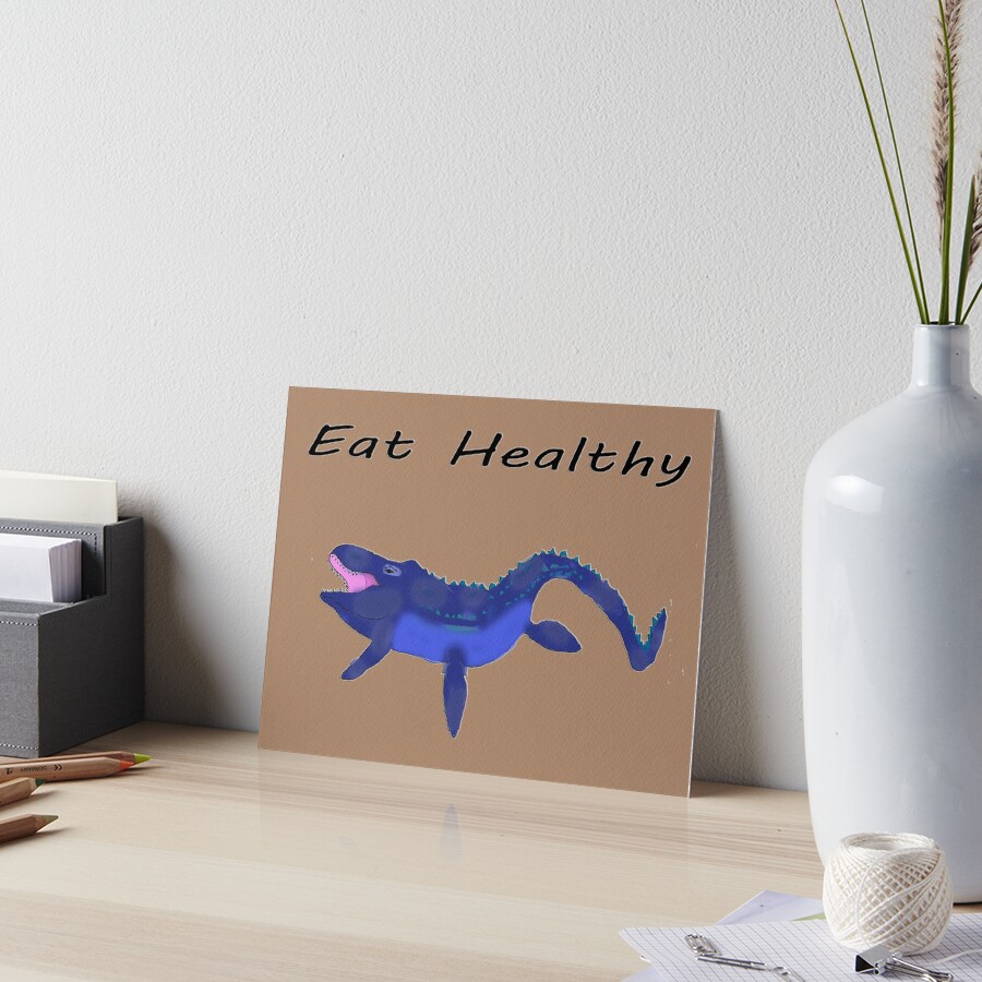 "Dinosaur Series - #13 Ichthyosaurus - Eat Healthy Motivational ...