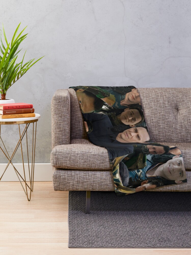 "Tom Hiddleston collage" Throw Blanket for Sale by lizzyrivue | Redbubble