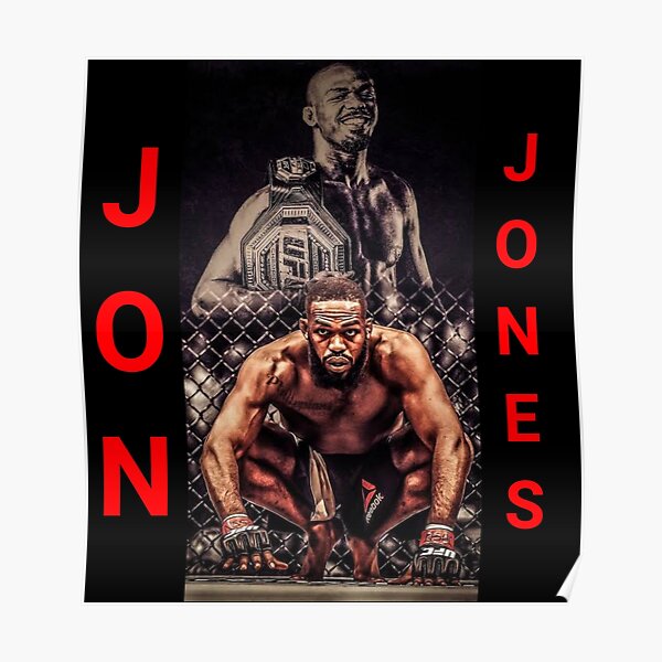 Poster: Jon Jones | Redbubble