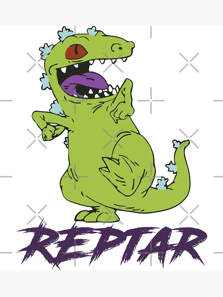 "Rugrats Cartoon - Reptar" Poster for Sale by AnnaNadia5 | Redbubble