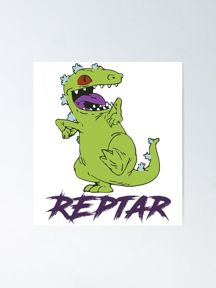 "Rugrats Cartoon - Reptar" Poster for Sale by AnnaNadia5 | Redbubble