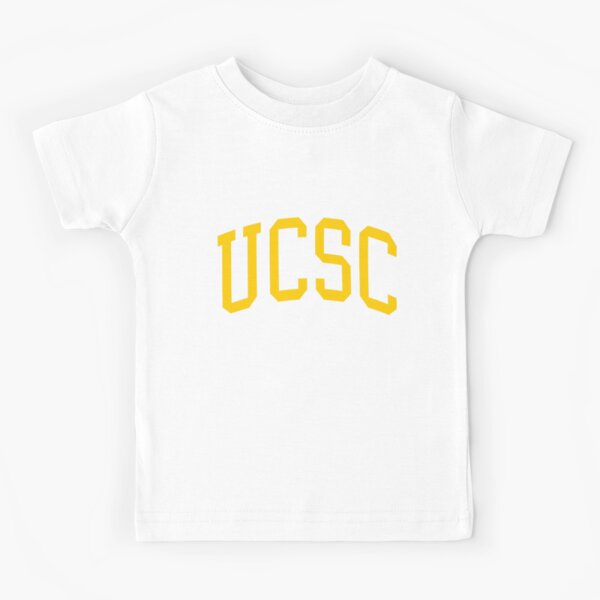 "ucsc - college font curved" Kids T-Shirt by scollegestuff | Redbubble