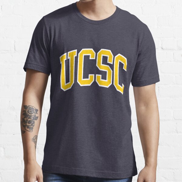 "ucsc - college font curved" T-shirt for Sale by scollegestuff ...