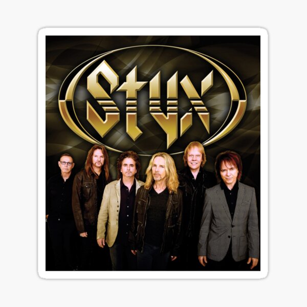 "styx golden tour 2019" Sticker for Sale by suzanv2ckathy | Redbubble