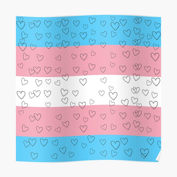 "Transgender Pattern" Poster by freeArt10 | Redbubble