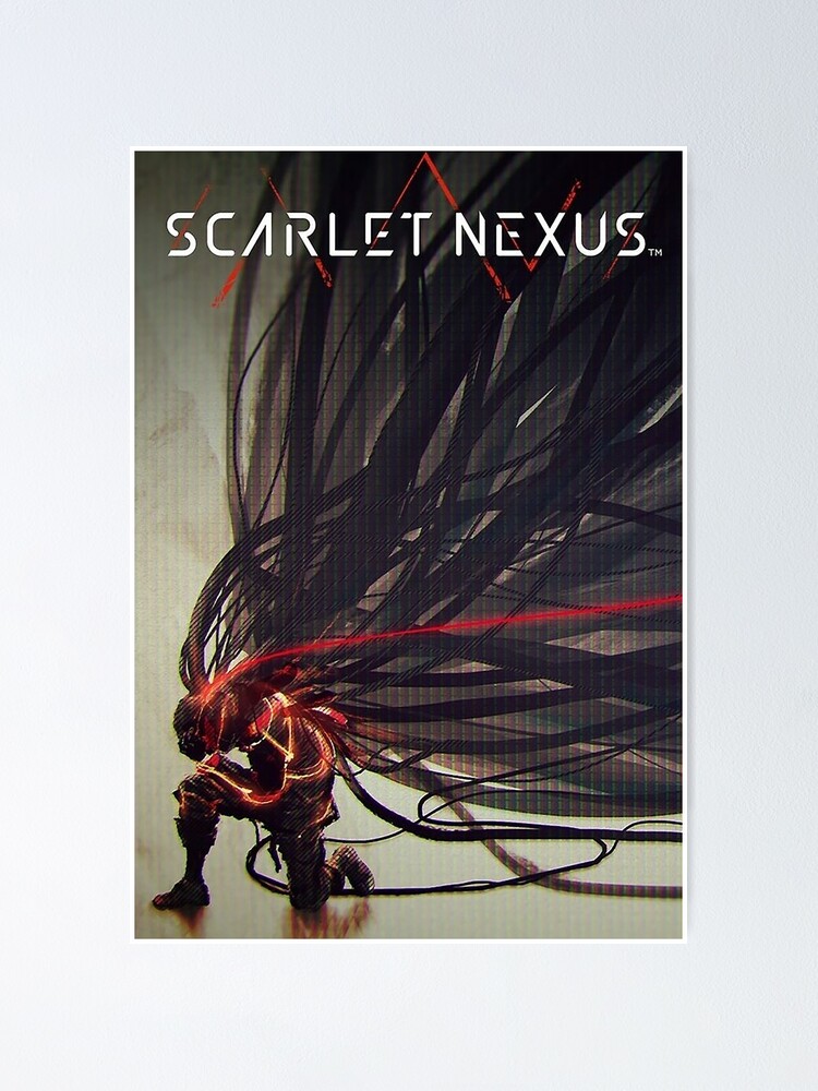 "Scarlet Nexus" Poster by Tykarsten | Redbubble