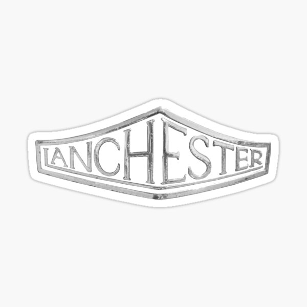 "Lanchester classic car logo" Sticker for Sale by soitwouldseem | Redbubble