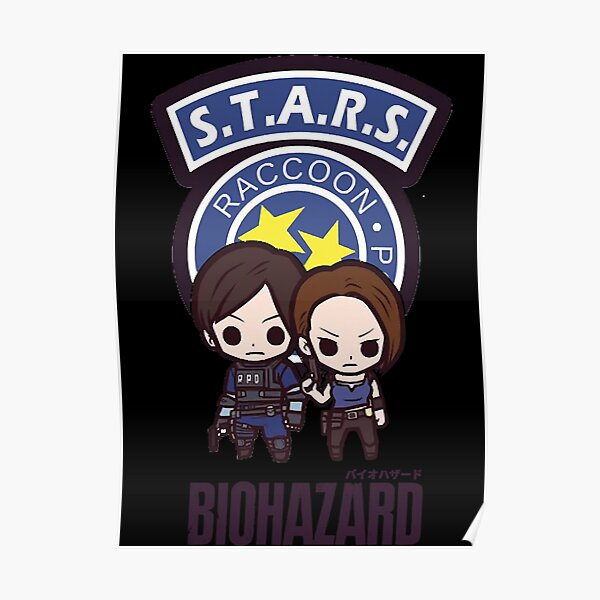 "Chibi Biohazard " Poster for Sale by RobbiDuet | Redbubble