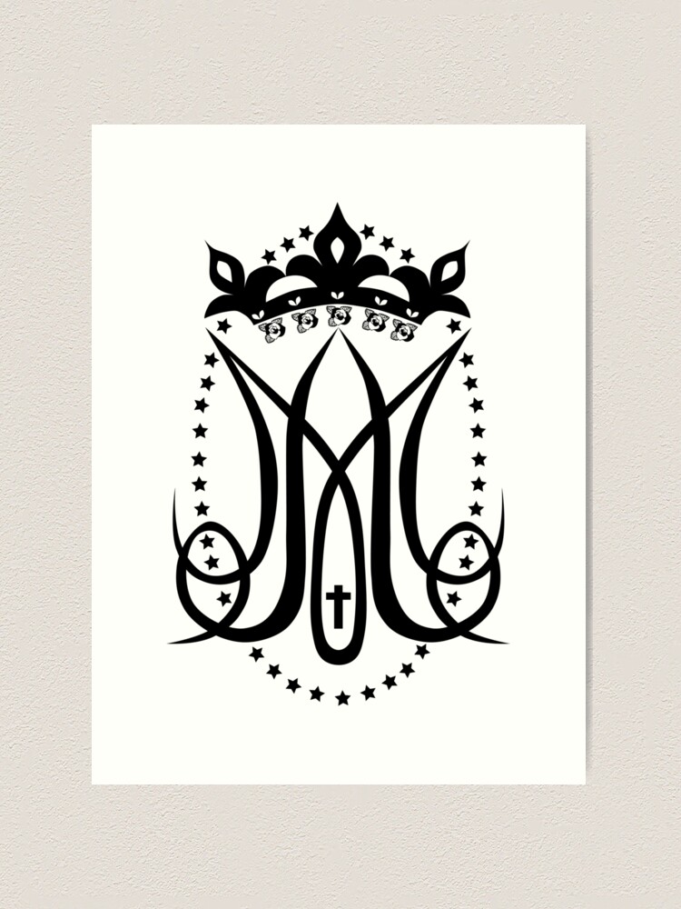 Blessed Monogram Clip Art