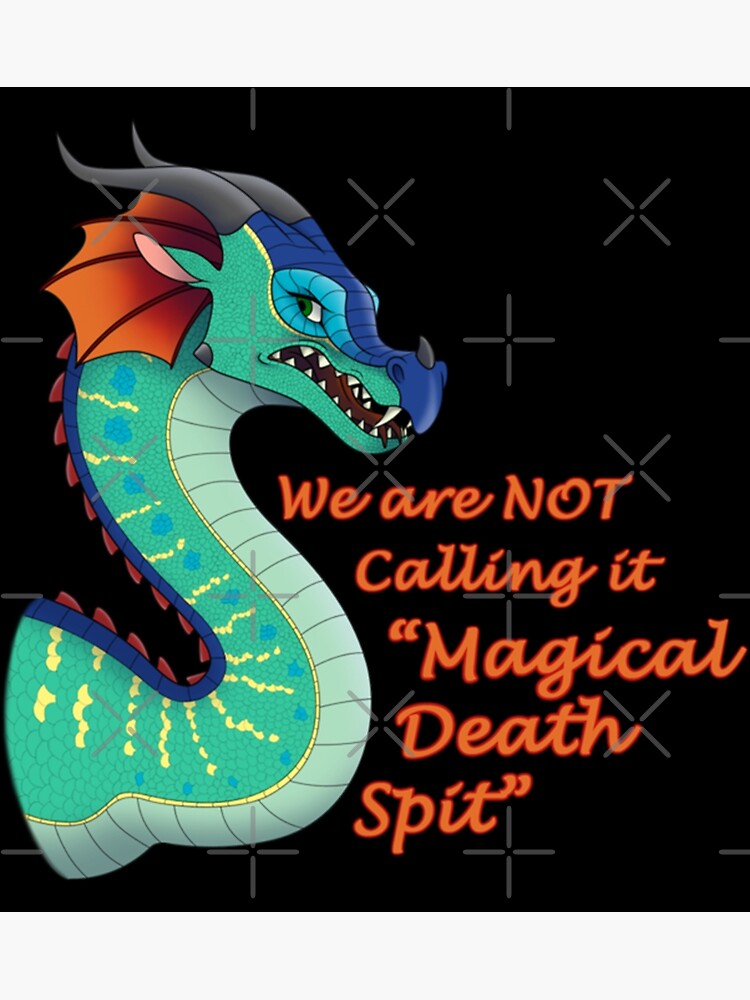 "Glory not calling magical death spit wings of dragon fire design ...