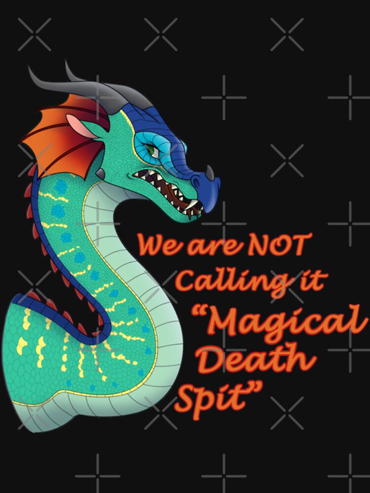 "Glory not calling magical death spit wings of dragon fire design" T ...