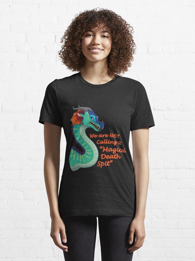 "Glory not calling magical death spit wings of dragon fire design" T ...