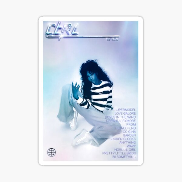 "SZA CTRL" Sticker for Sale by raniprohm | Redbubble
