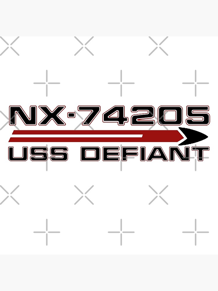 "USS Defiant" Poster by FantasySkyArt | Redbubble