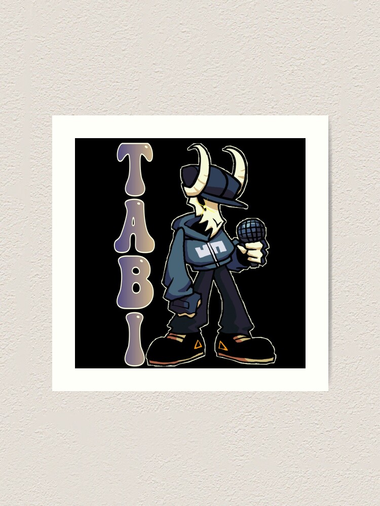 "Tabi fnf mod " Art Print by Dizzaa | Redbubble