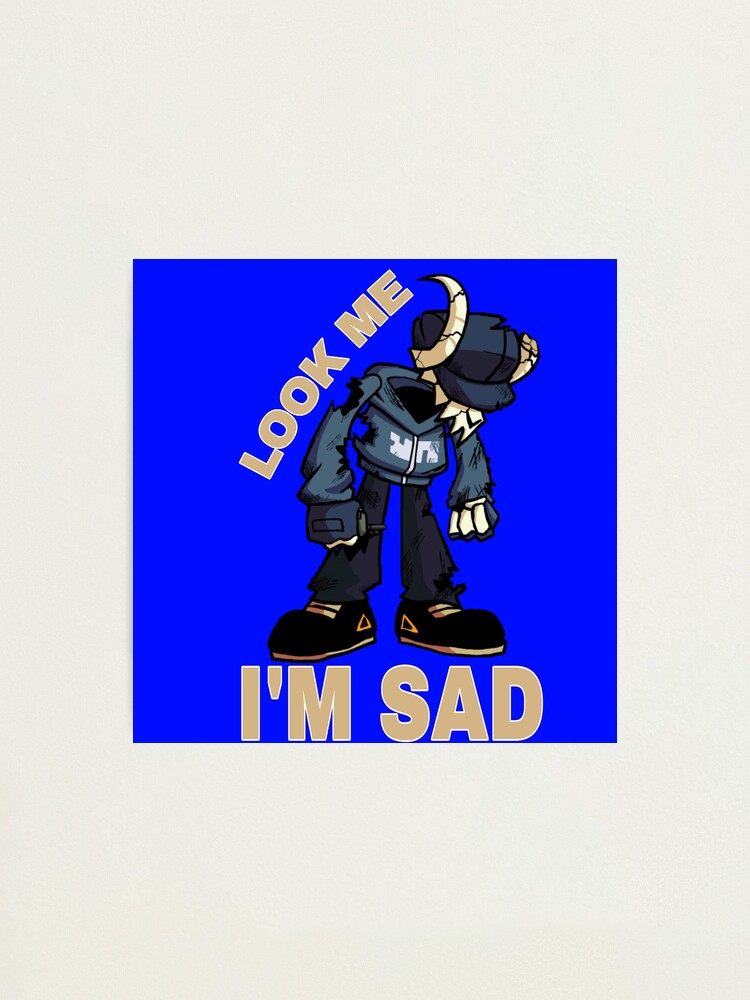 "Tabi FRIDAY NIGHT FUNKIN look me i sad " Photographic Print by Dizzaa ...