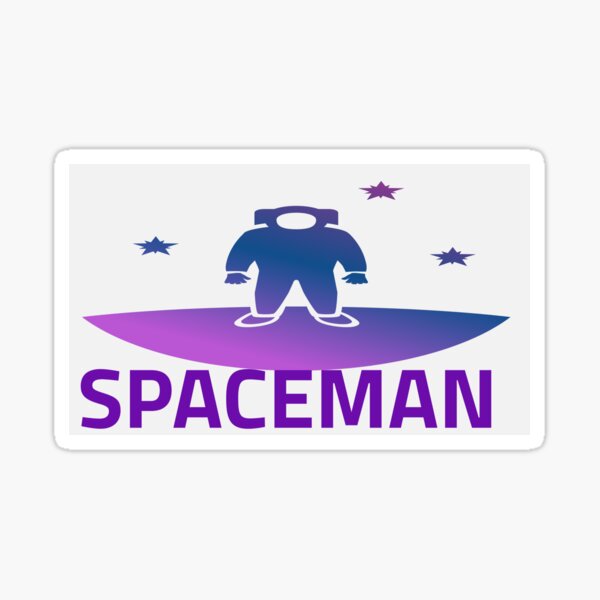 "Spaceman" Sticker for Sale by Naseercht | Redbubble