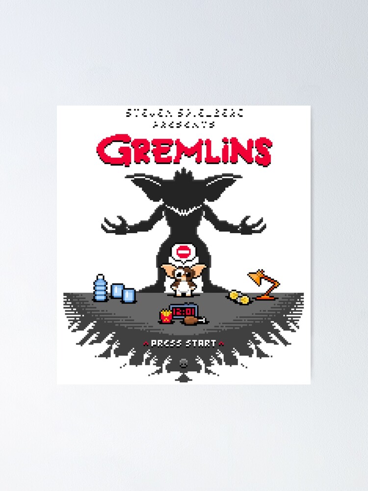 "Gremlins Three Rules" Poster by GremlinsWorld | Redbubble
