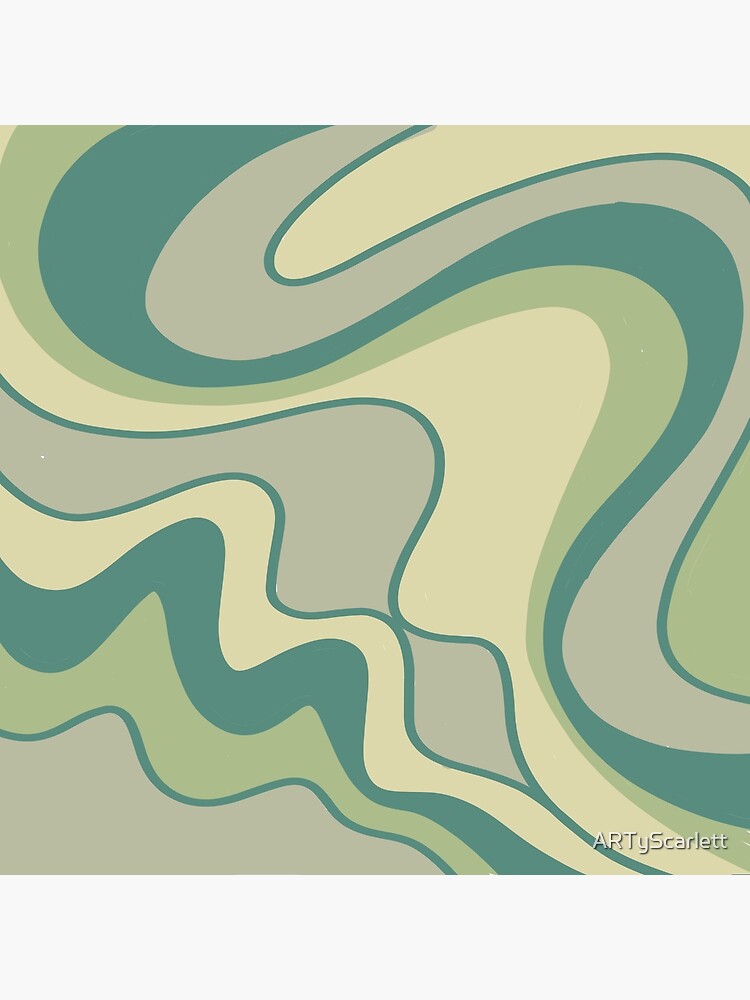 "vibey green pattern/picture" Poster for Sale by ARTyScarlett | Redbubble