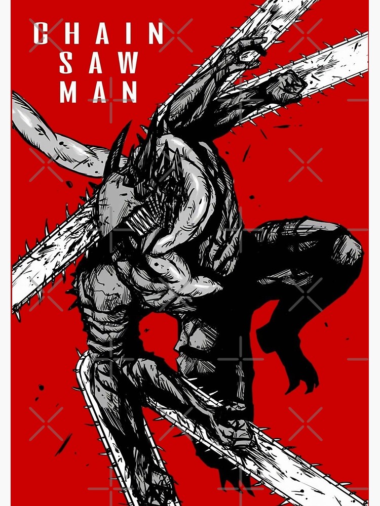 "Denji Full Devil Mode - Chainsaw Man " Poster for Sale by Anime ...
