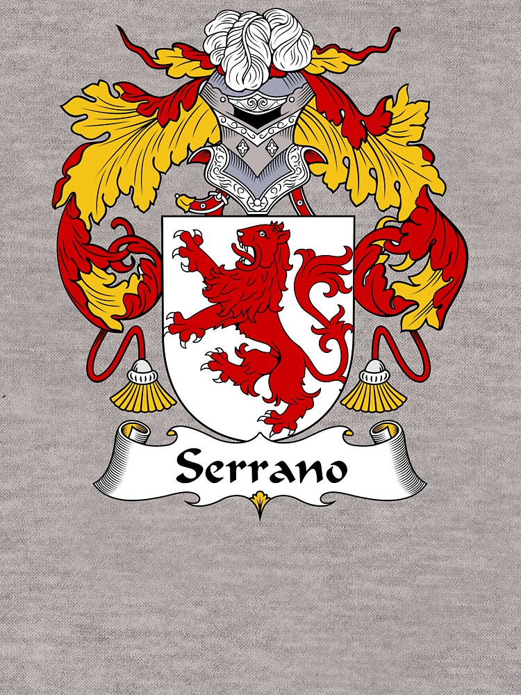 "Serrano Coat of Arms/Family Crest" Lightweight Hoodie for Sale by ...