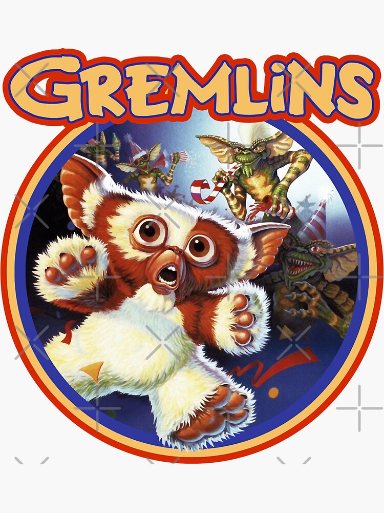 "Running gremlins cast midnight art" Sticker for Sale by GremlinsWorld ...