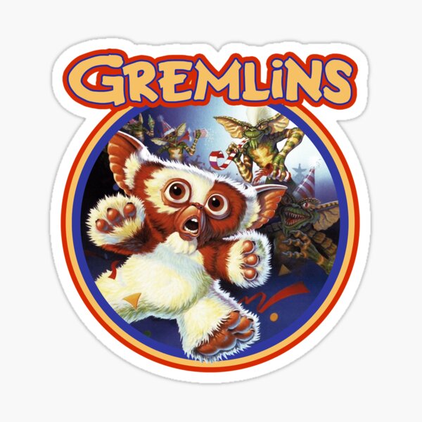 "Running gremlins cast midnight art" Sticker for Sale by GremlinsWorld ...