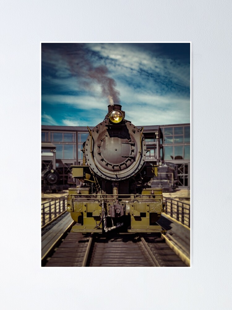 "Full Steam Ahead" Poster by Enzwell | Redbubble