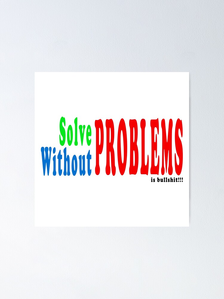 "SPWP is Bullshit" Poster by X-MENK | Redbubble