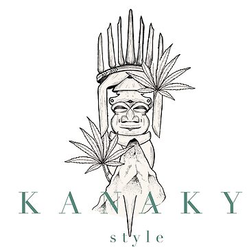 T-shirt essentiel avec l'œuvre « KANAKY style » de l'artiste ...