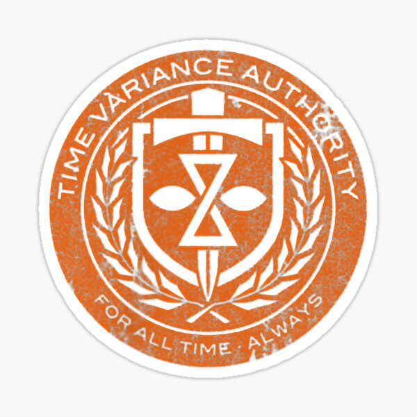 "Vintage God Loki Time Variance Authority Front and Back " Sticker for ...