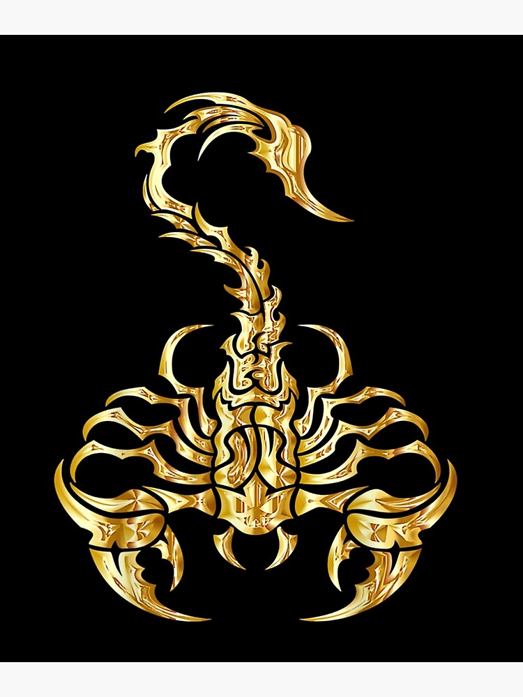 "Tribal Scorpion Scorpio Astrology Zodiac Tattoo" Photographic Print ...