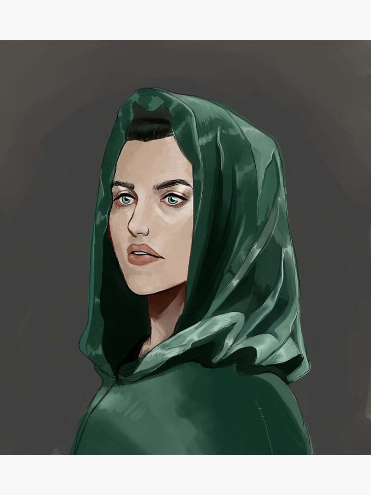 "Morgana portrait" Sticker for Sale by sklittlejohns | Redbubble