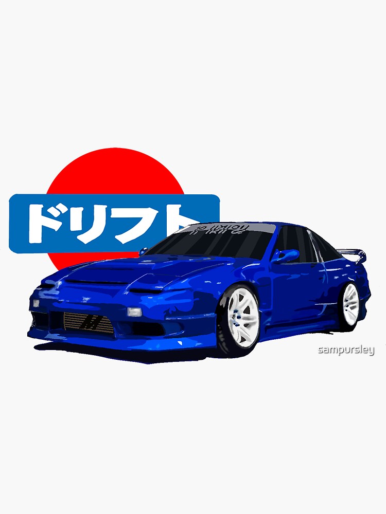"Drift 240sx" Sticker by sampursley | Redbubble