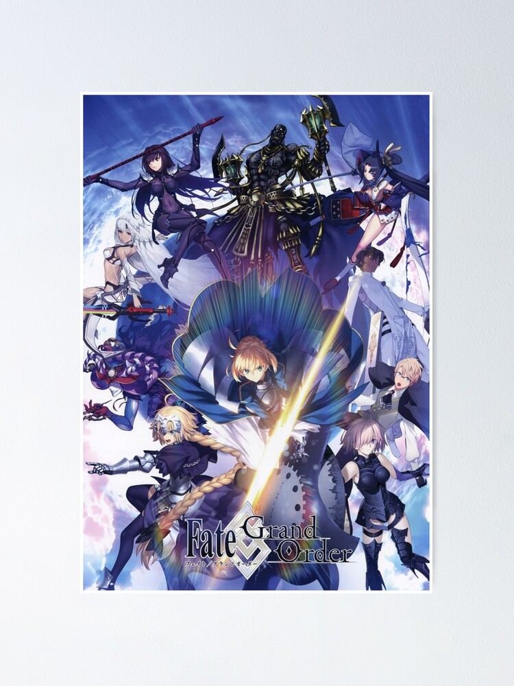 "Fate Grand Order" Poster for Sale by Marucchi | Redbubble