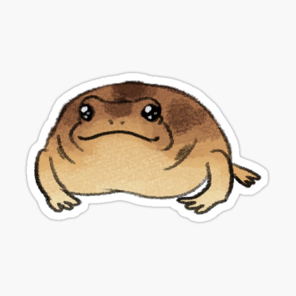 "Be Happy Big Frog" Sticker for Sale by acldghost | Redbubble