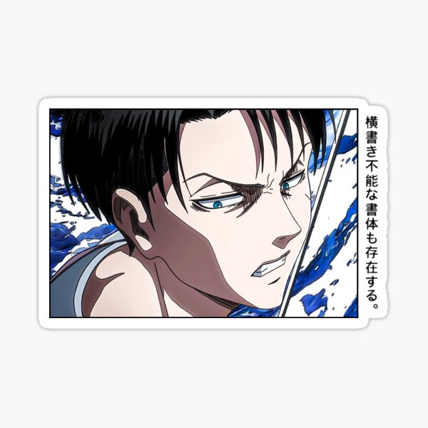 "Levi AOT snk" Sticker for Sale by BestOfMangaa | Redbubble