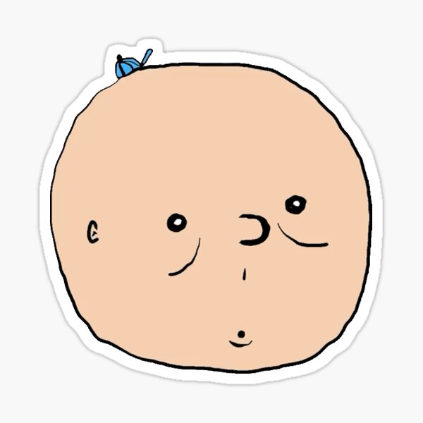 "Edward Face" Sticker for Sale by NeonMindYouTube | Redbubble