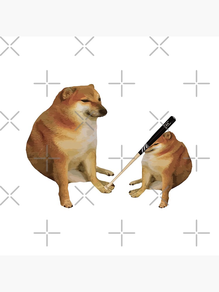 Lámina rígida for Sale con la obra «Cheems Bonk HD» de renroku | Redbubble