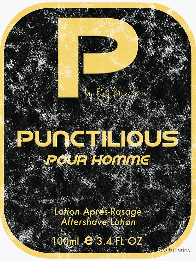 "'Punctilious' Inspired by Roy Munson in Kingpin" Sticker for Sale by ...