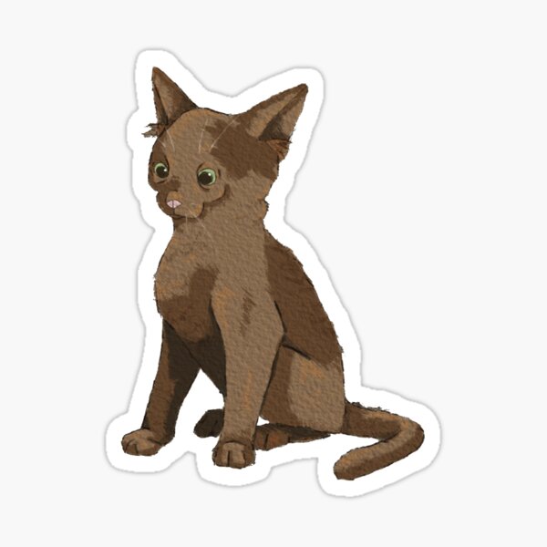 "Zooted Cat" Sticker for Sale by vomitum | Redbubble