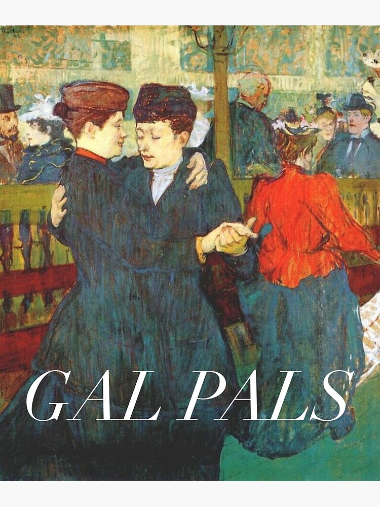 "Gal Pals" Canvas Print by DykeisTired | Redbubble