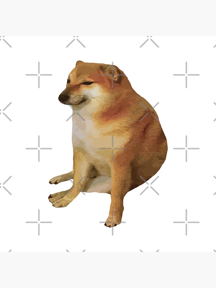 Póster «Perro Cheems HD» de renroku | Redbubble