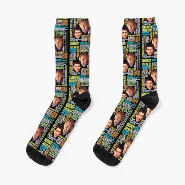 "Dumb And Dumber T-ShirtDumb and Dumber Quotes " Socks by Yeptiter ...