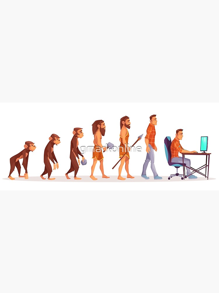 "Human Evolution " Poster for Sale by gmarkonline | Redbubble