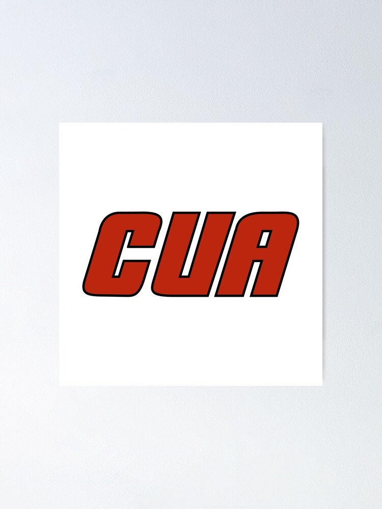 "CUA Logo" Poster by hasnaesge | Redbubble